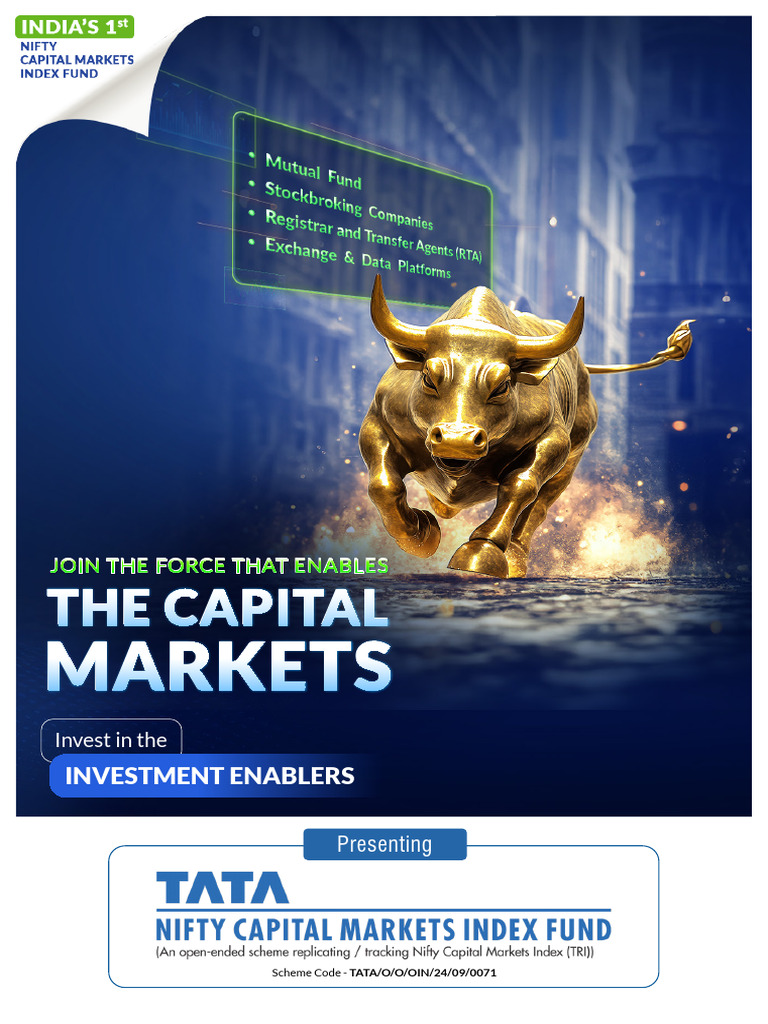 Tata Nifty Capital Market Index Fund One Pager | PDF | Investing ...