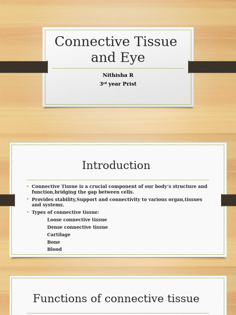 Connective tissue and eye. | PDF