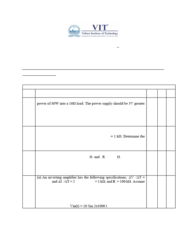 2 Ac QP Cat2 Sample | PDF