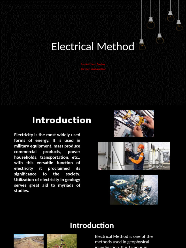 Electrical-Method (1) | PDF