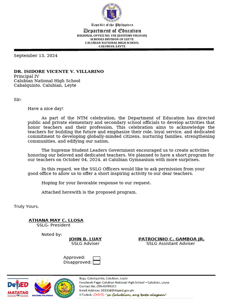 Teachers Day Program 2024 | PDF