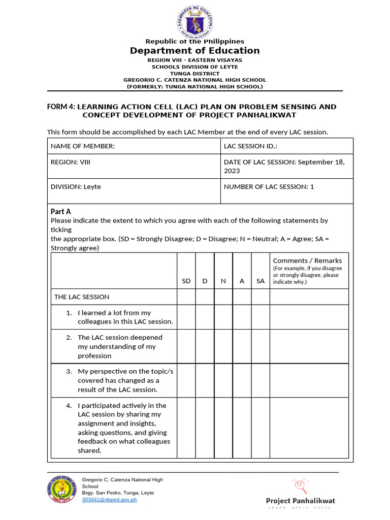 LAC-Form-4 (2) | PDF