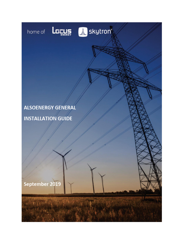 AlsoEnergy Installation Manual PV - REV 13 | PDF
