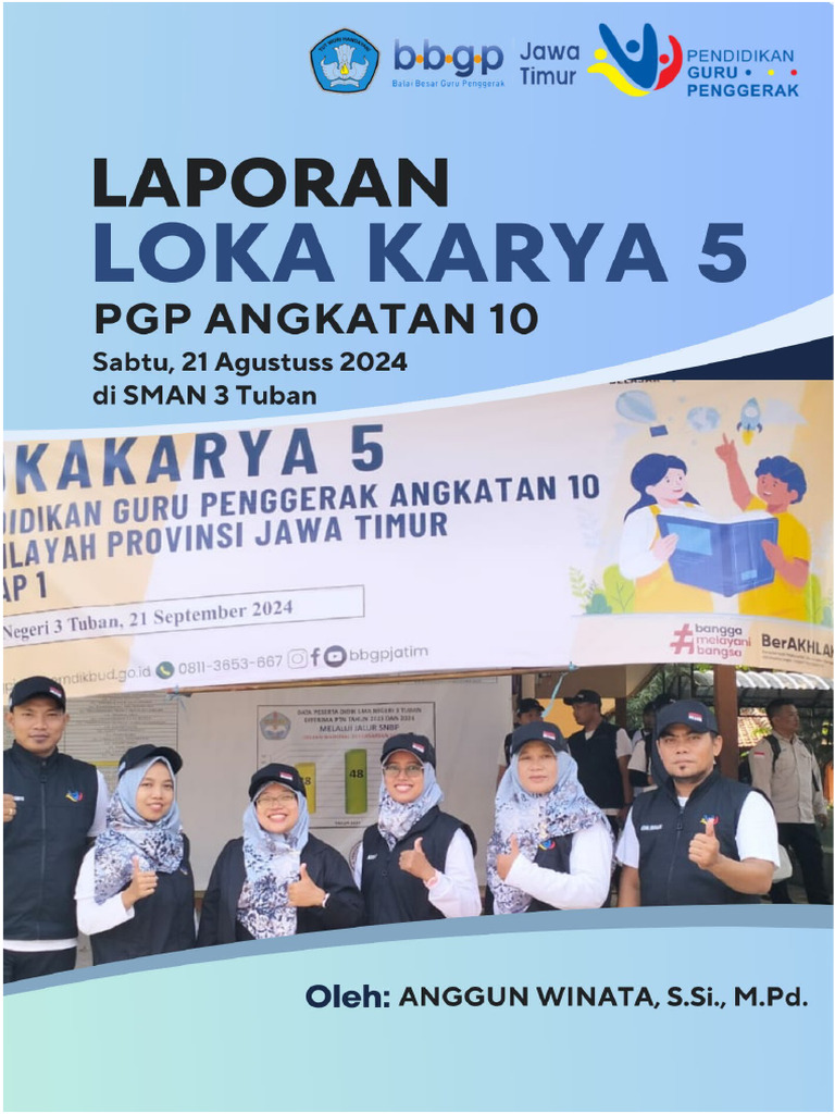 Laporan Loka 5 - Anggun Winata (Sabtu, 21 September 2024) | PDF