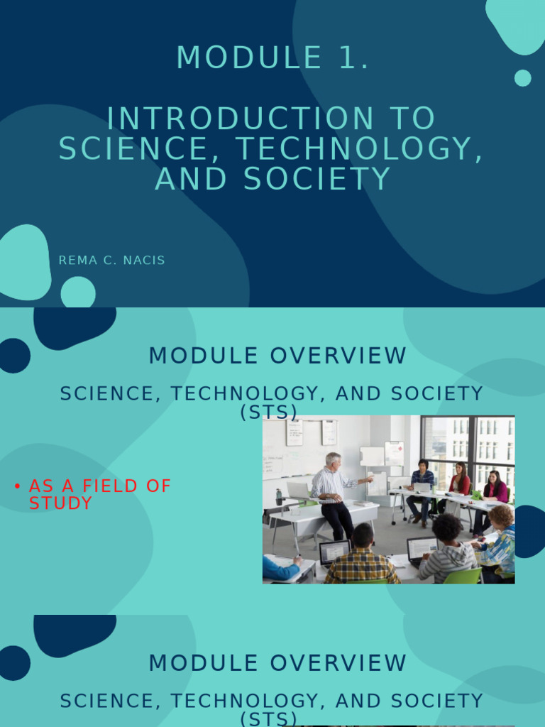 Module 1 Introduction To Science Technology And Society Pdf