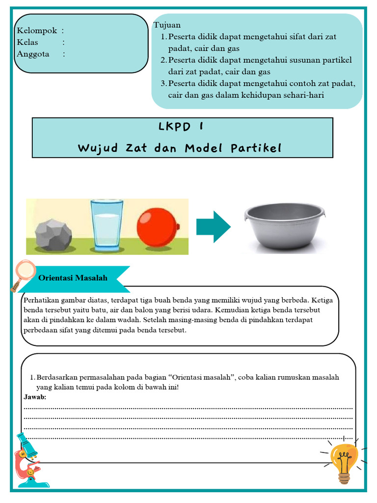 LKPD Eksperimen Setelah revisi | PDF