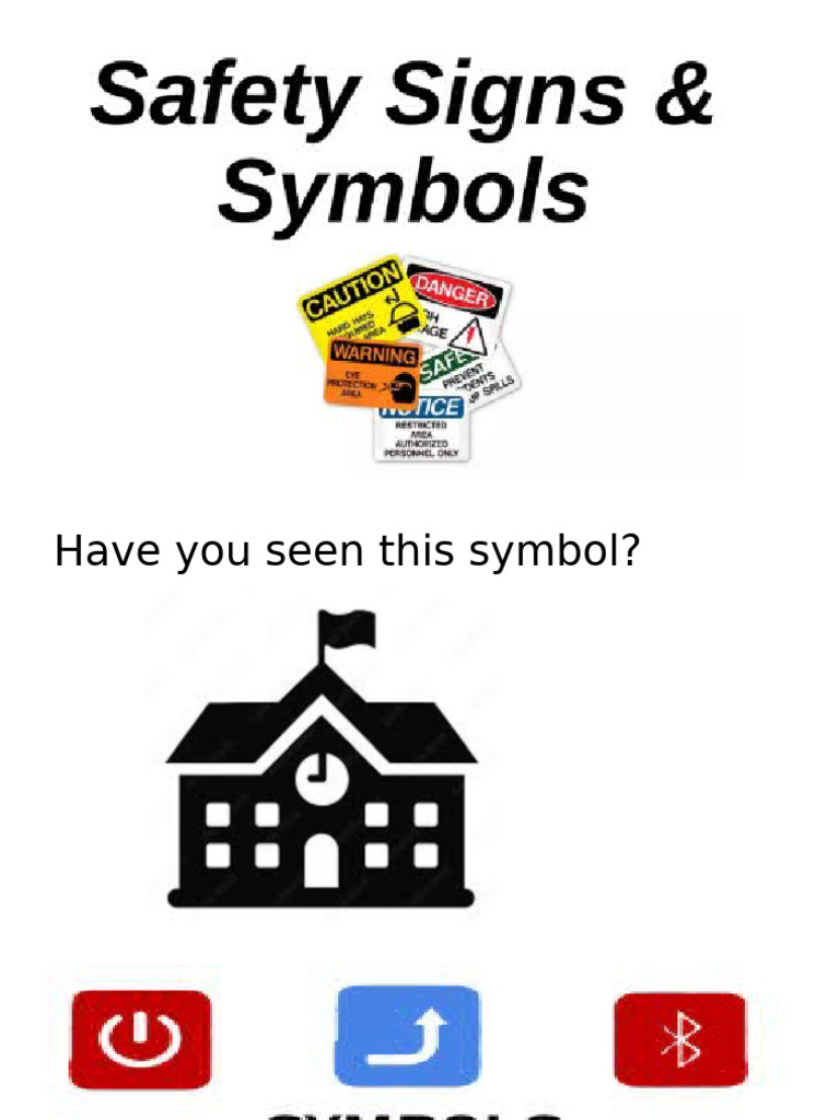 SAFETY SIGNS AND SYMBOLS_2 | PDF