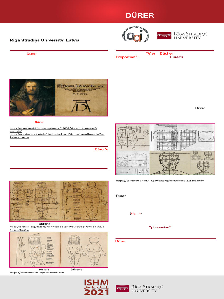 Albrecht Durer - Proportionsin Paintings | PDF