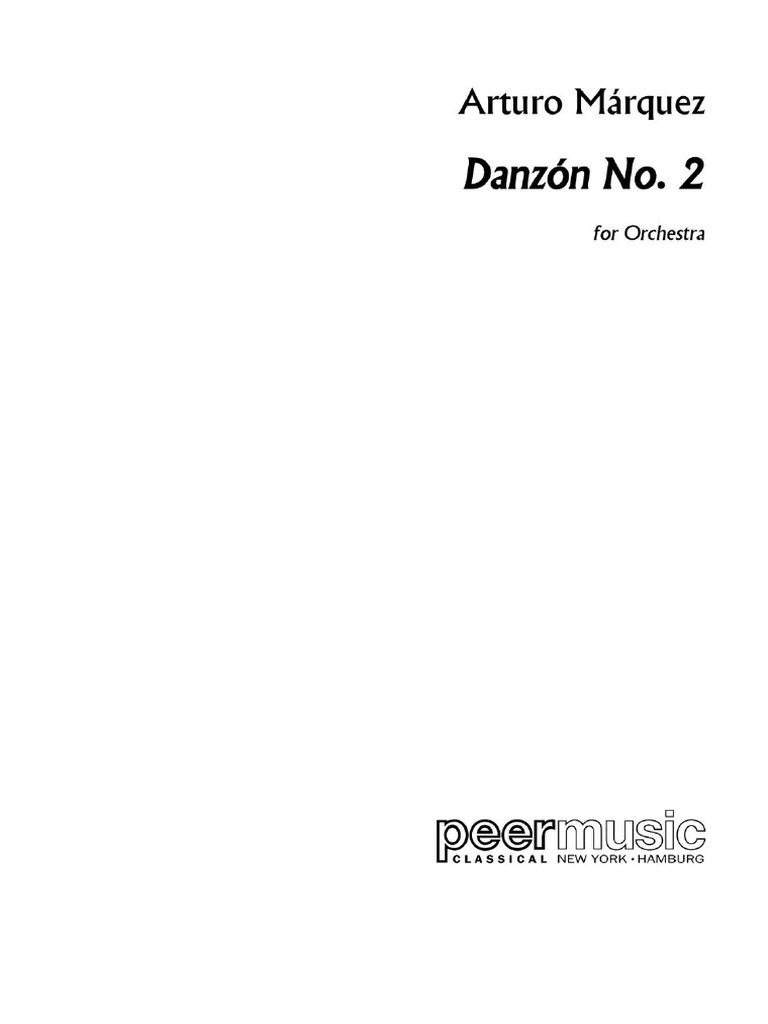 Danzon No.2 | PDF