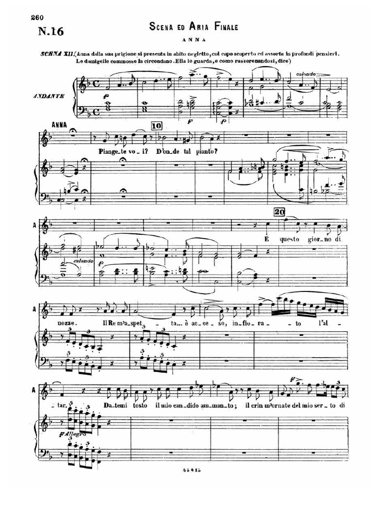 Piangete-Voi ... Al-Dolce-Guidami-Coppia-Iniqua-Anna-Bolena | PDF