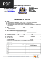 B1 Birth Notification Form Kenya | PDF