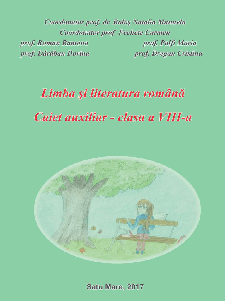 Caiet Auxiliar LLR, Cls.a VIII-A | PDF