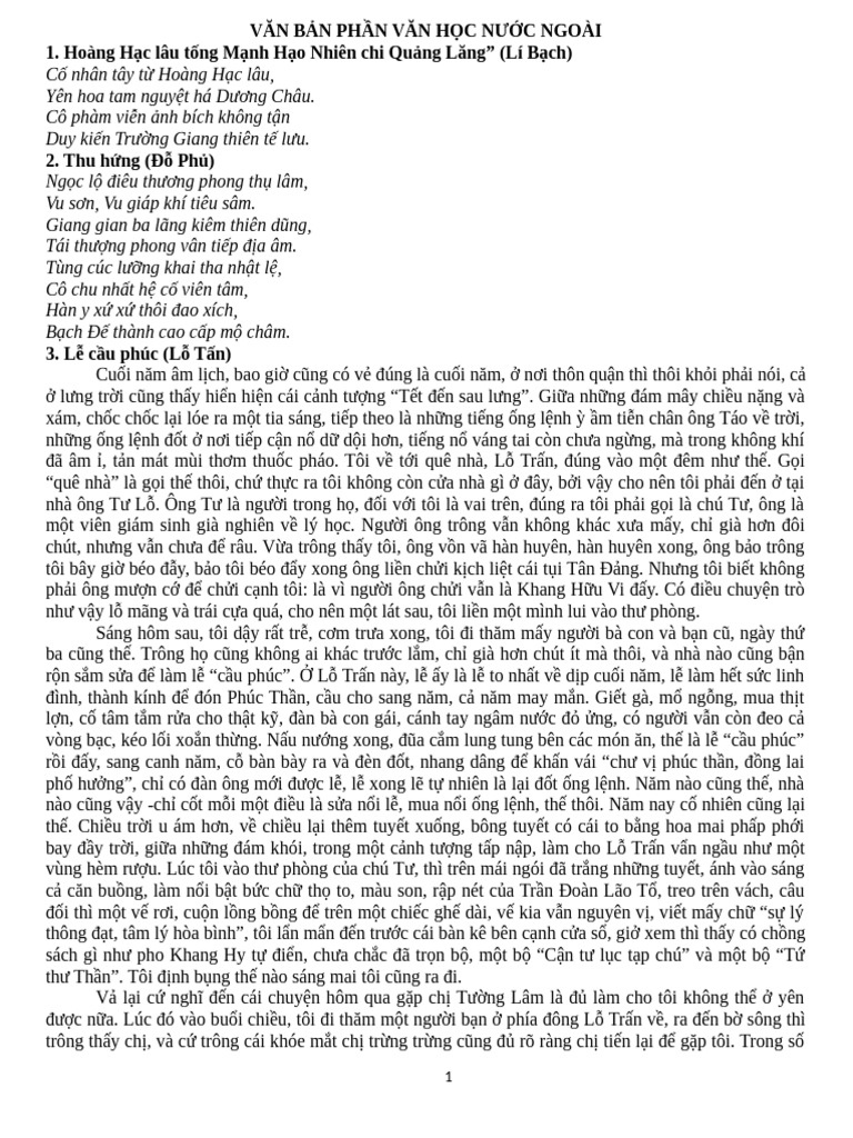 văn bản VHNN | PDF