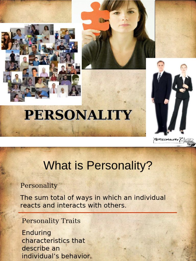 Personality Development | PDF | Id | Extraversion And Introversion