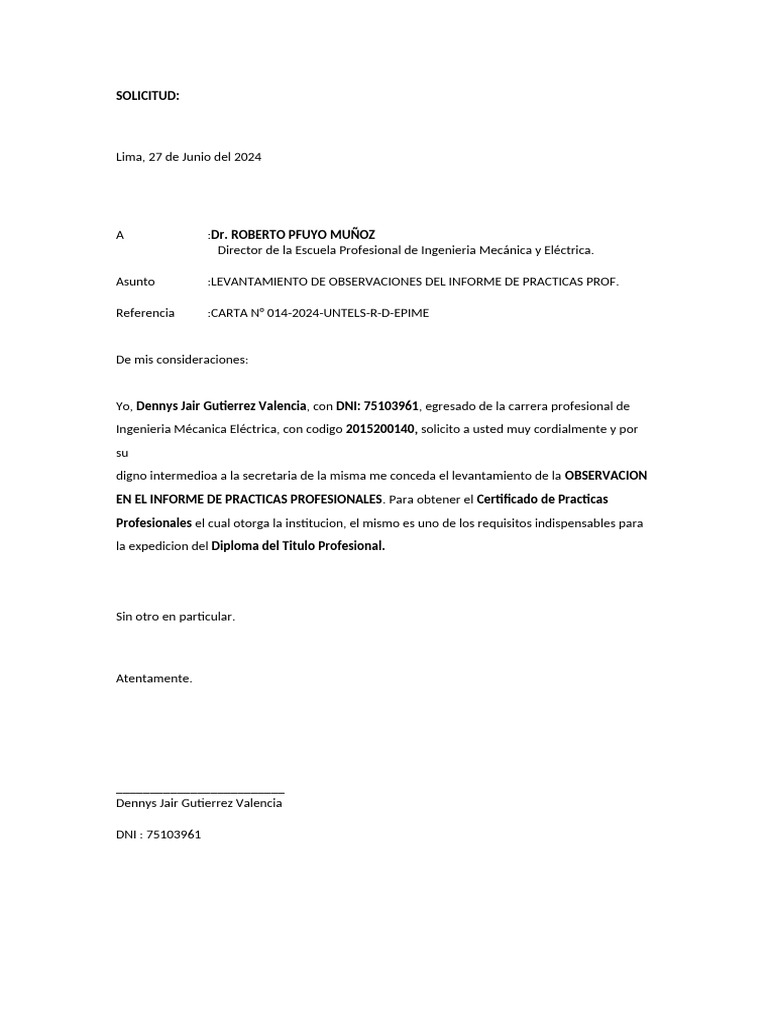 009.solicitud Simple | PDF