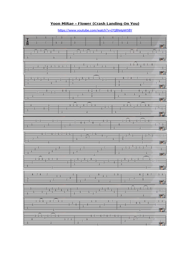 Yoon MiRae - Flower | PDF