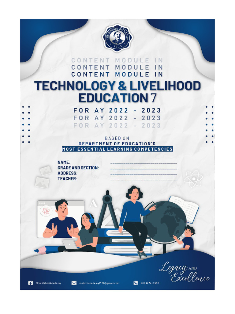 MODULE TEMPLATE (FAMILY AND CONSUMER SCIENCE (FCS) | PDF