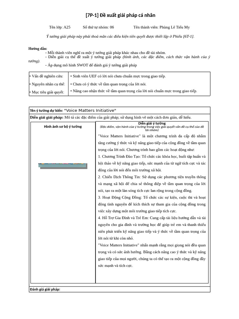 (7P-1) - Phùng Lê Tiểu My | PDF