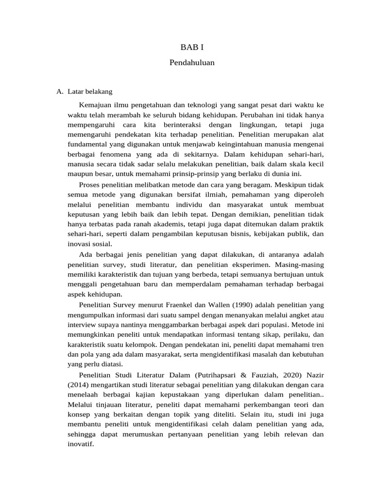 isi bab i metopen | PDF