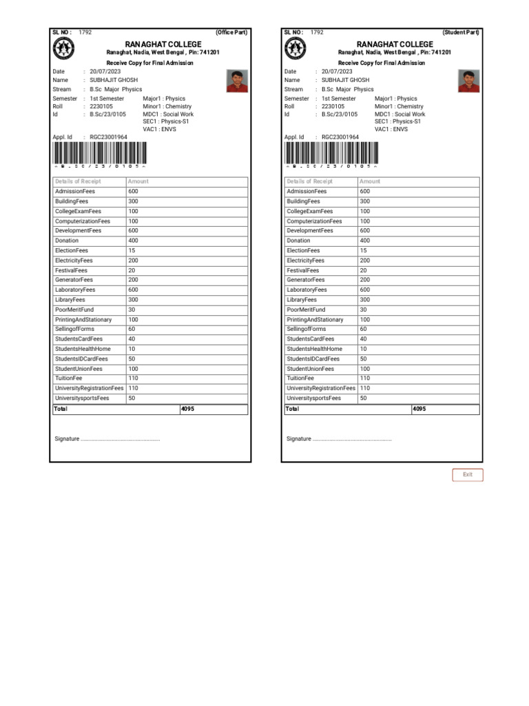 Invoice Receipt | PDF