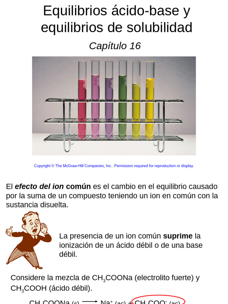 E-Equilibrio Acido Base y Solubilidad | PDF