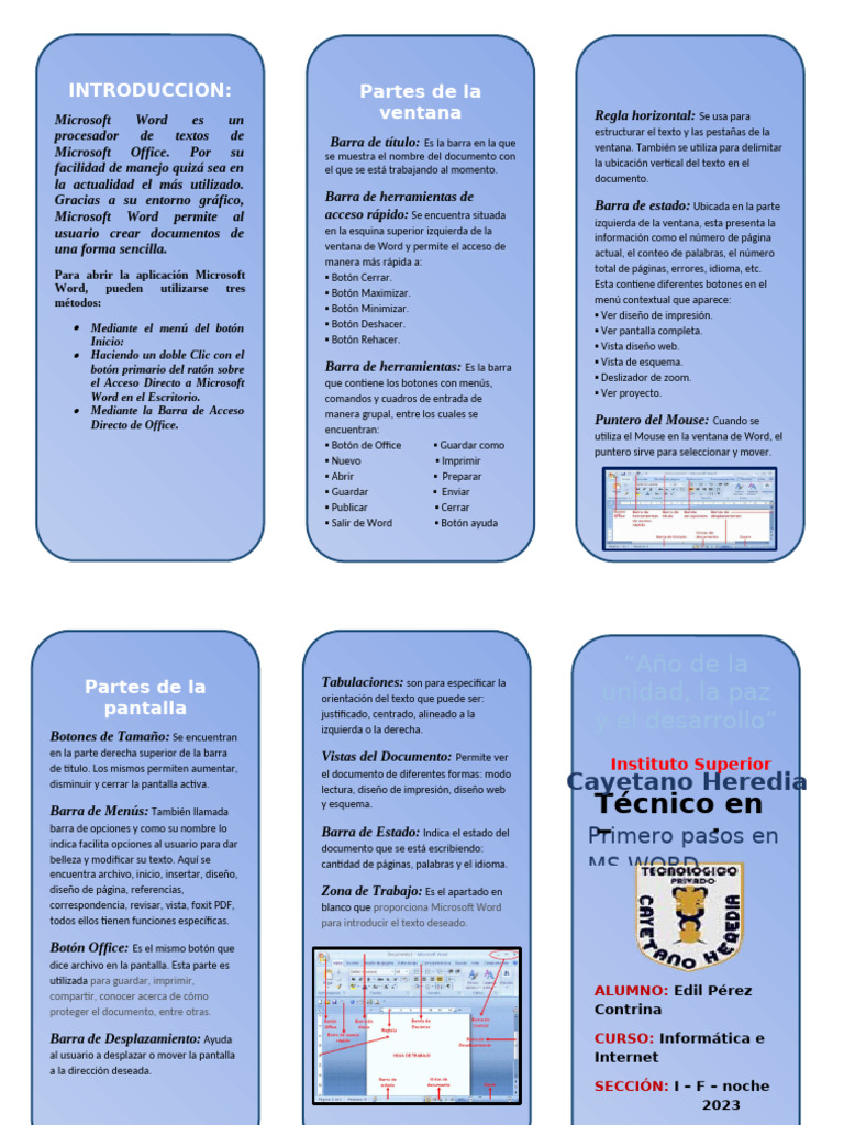 Triptico Windows | PDF