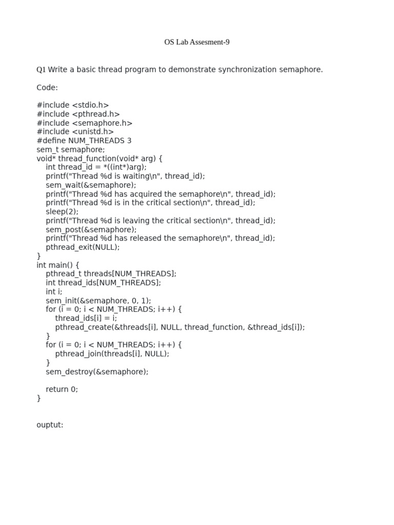 Os Lab Assesment 9(22brs1302) | PDF