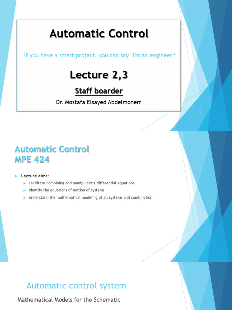 Lecture23 Control | PDF