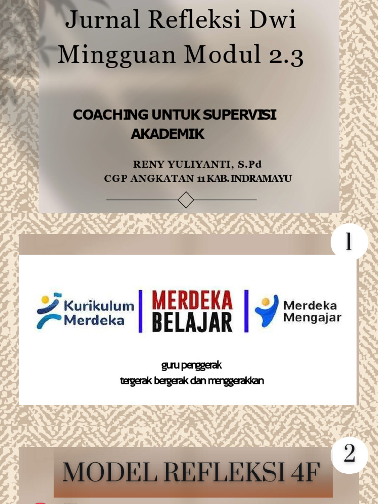 Jurnal Dwi Mingguan Modul 2.3. PDF (Reny Y) | PDF