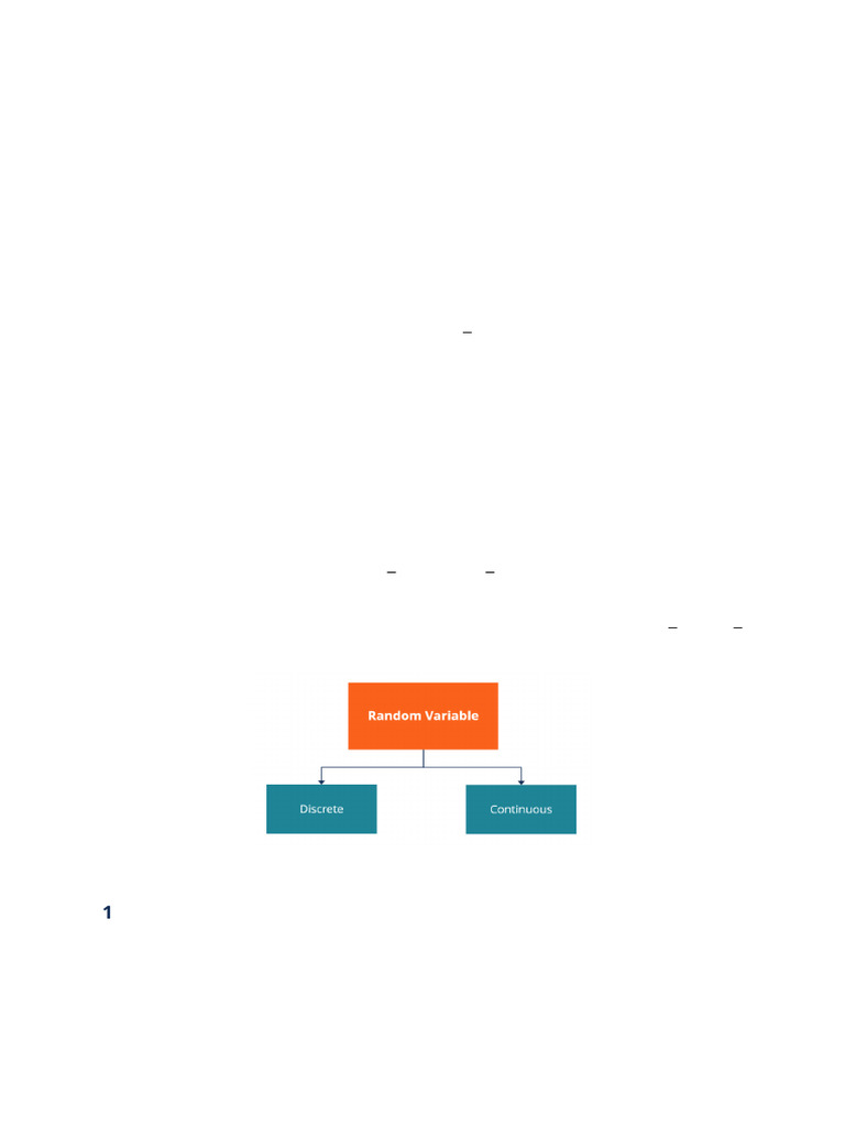 One Dimensional Random Variables Pdf