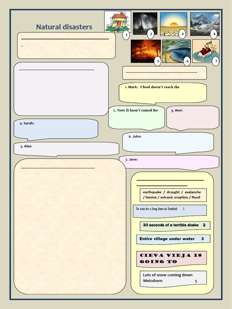 5 6 Kl. Natural Disasters | PDF