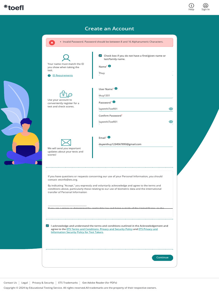 Create Account | PDF
