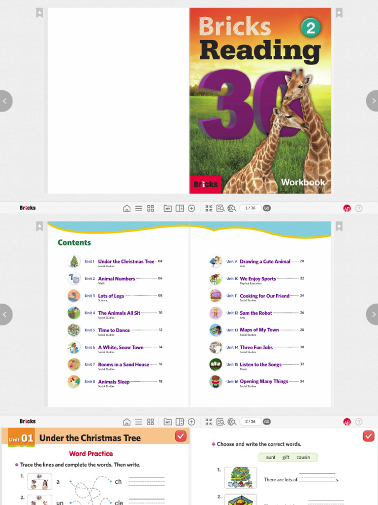 Bricks Reading 30-2 Workbook | PDF