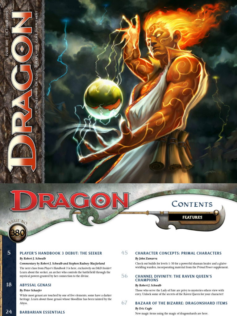 Dragon Magazine - 380 | PDF