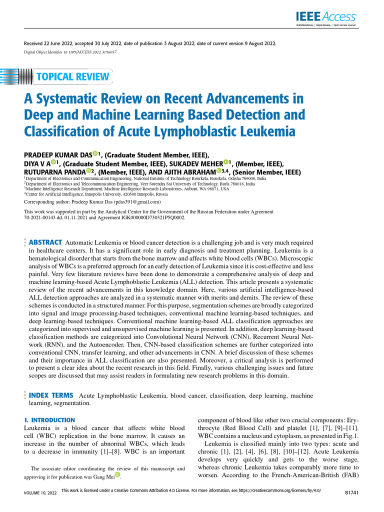 A Systematic Review On Recent Advancements In Deep And Machine Learning