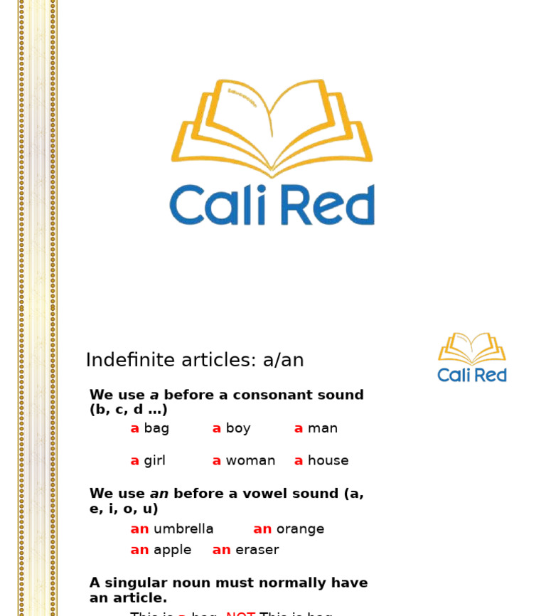 A An | PDF | Language Arts & Discipline