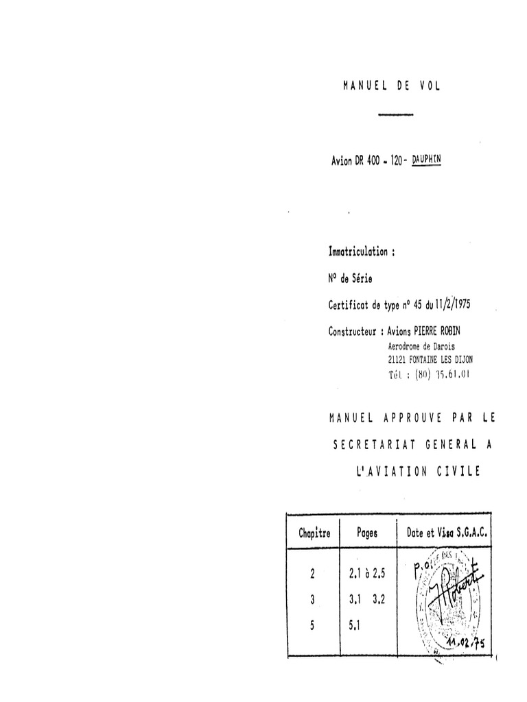 manuel-robin-dr400-120 | PDF