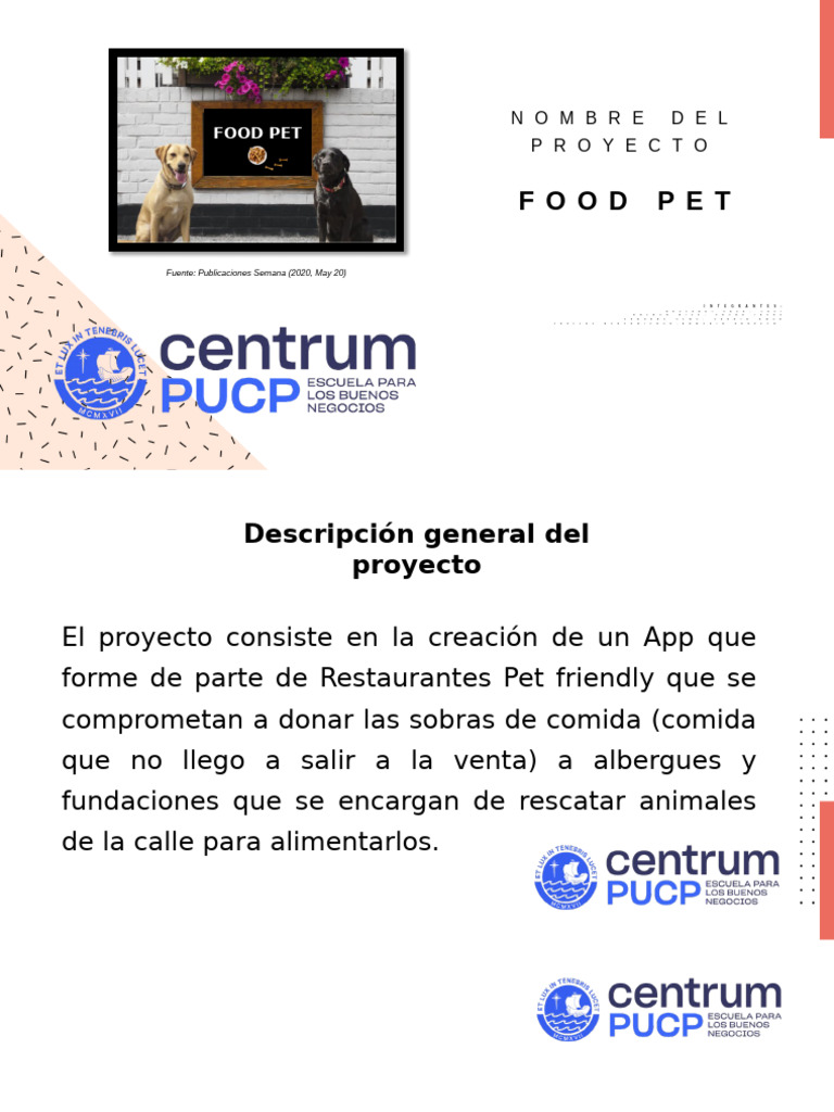 Proyecto - FOOD PET - Grupo 8 | PDF