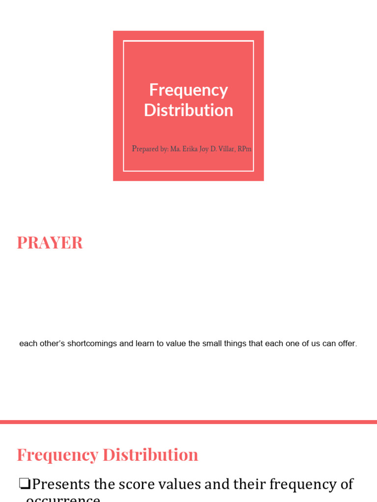 Understanding Frequency Distribution | PDF | Interval (Music) | Percentile