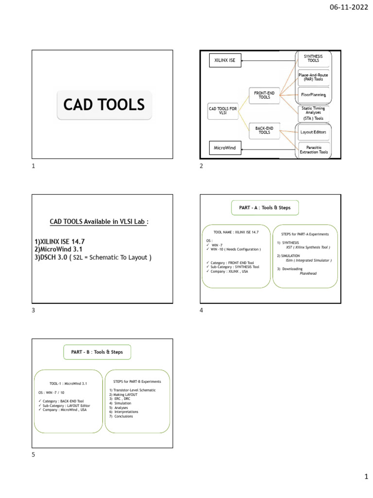 Vlsi Cad Tools | PDF