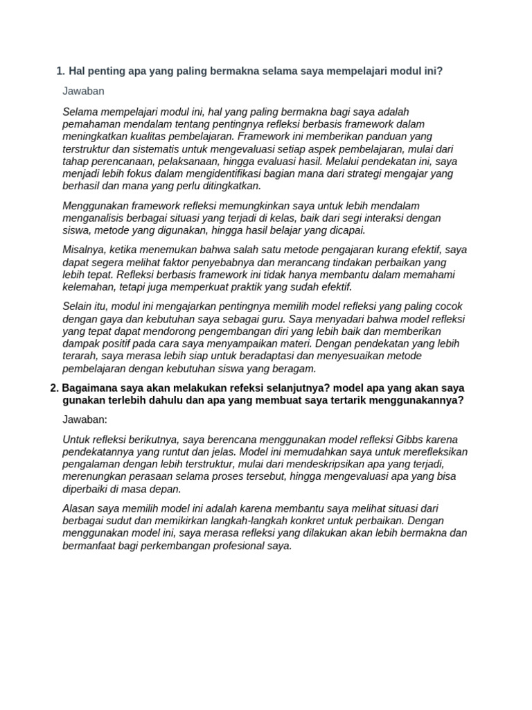 1.1.b.2. Elaborasi Isi - Framework Dan Model-Model Refleksi - Halaman 5 ...