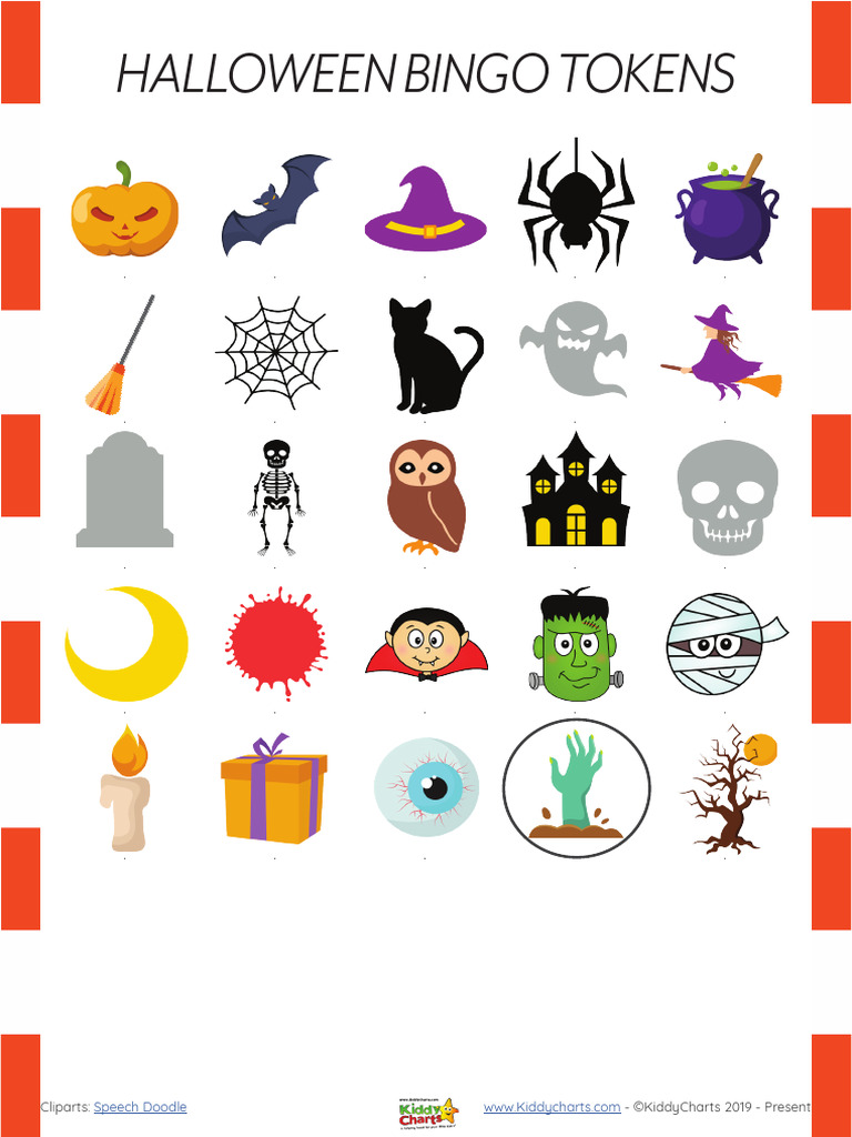 Halloween Bingo Cards | PDF