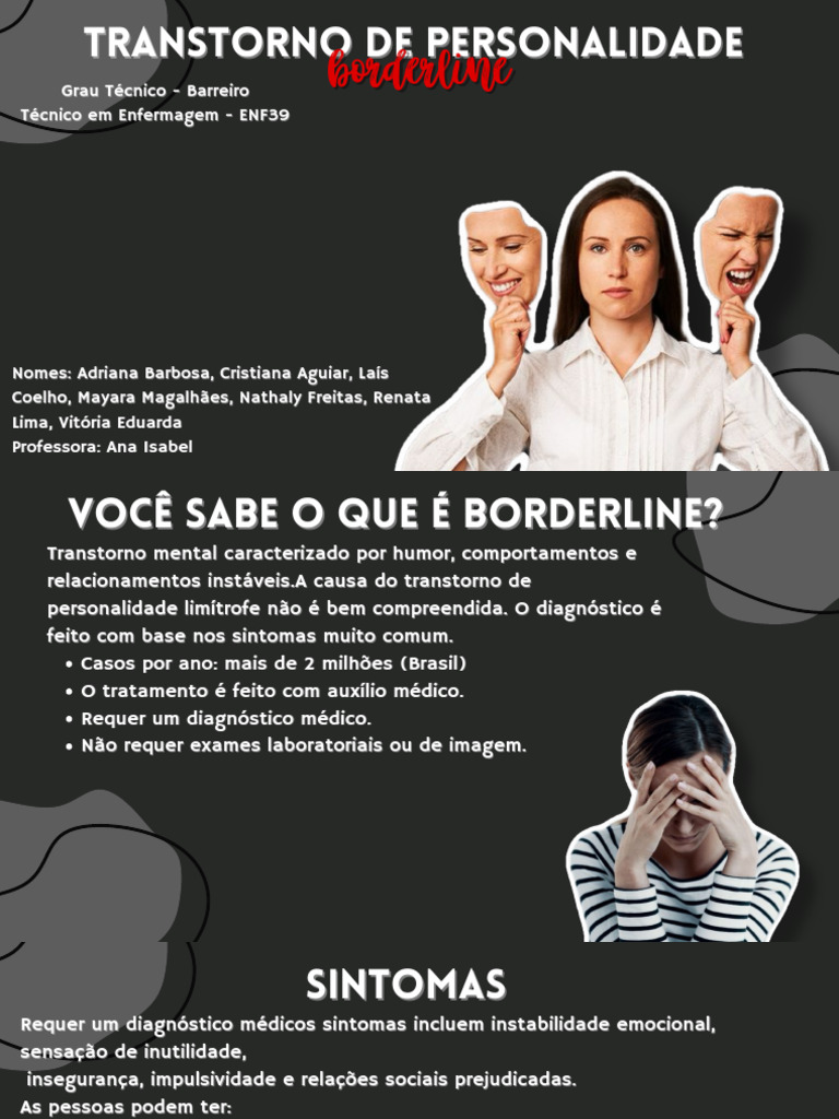 Transtorno de Borderline | PDF