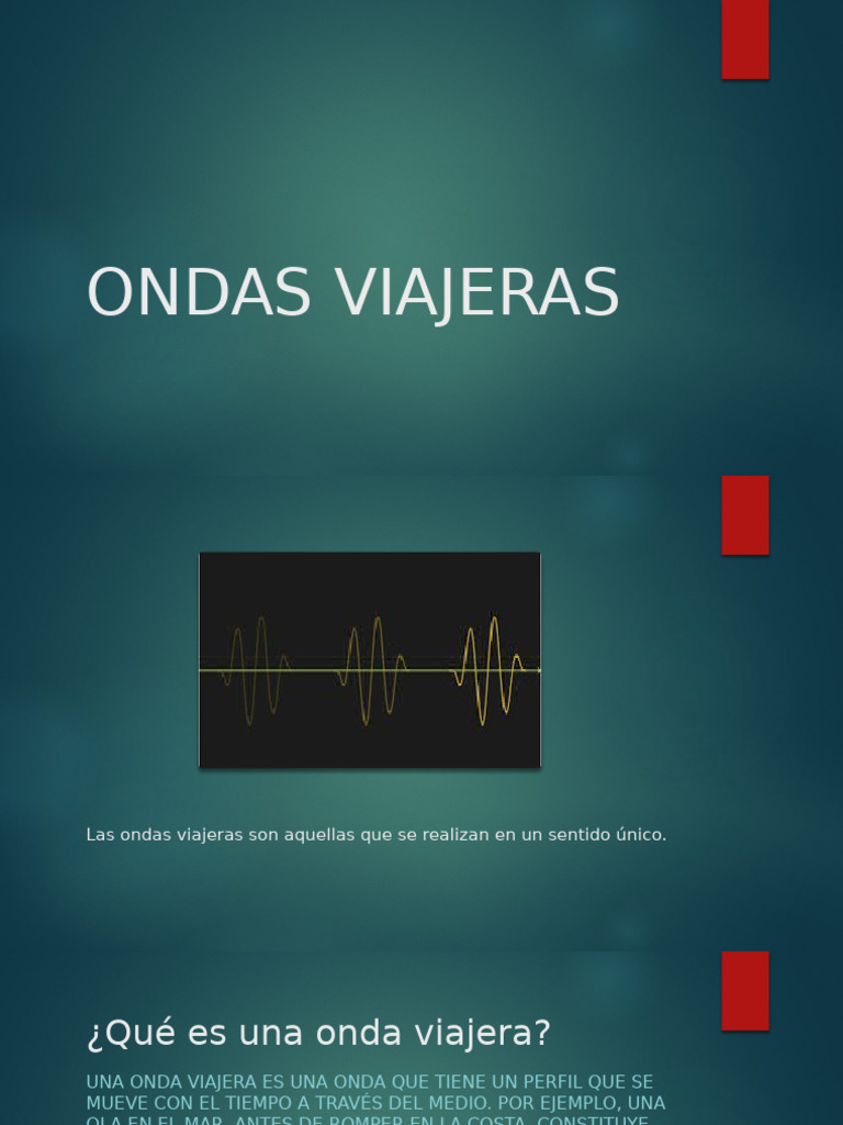 Ondas Viajeras | PDF