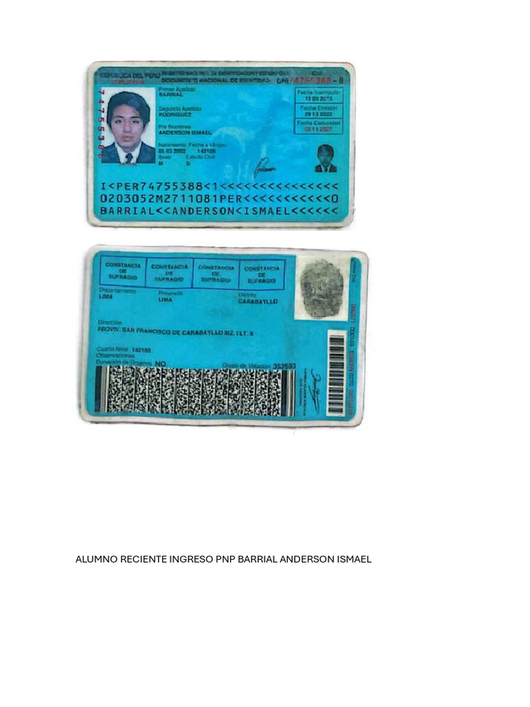 Barrial Anderson Ismael | PDF