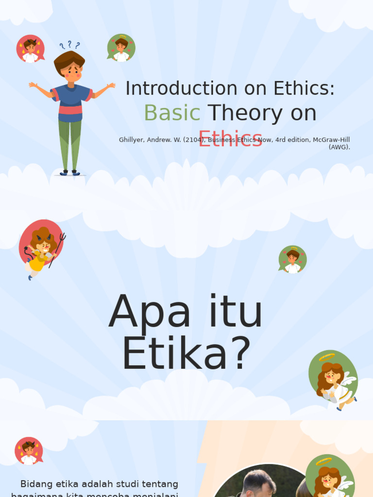 Introduction On Ethics - Basic Theories On Ethics | PDF
