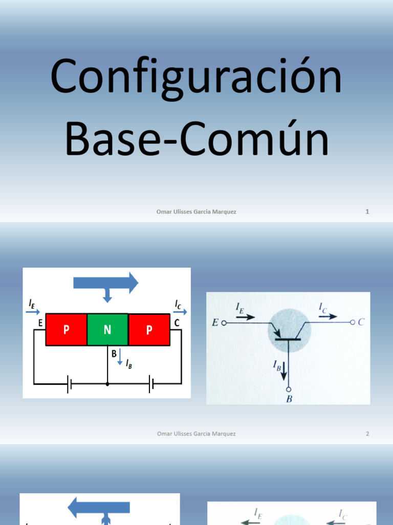 Configuración Base-Comun | PDF