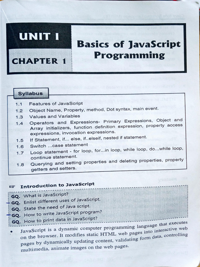CSS Unit 1 | PDF