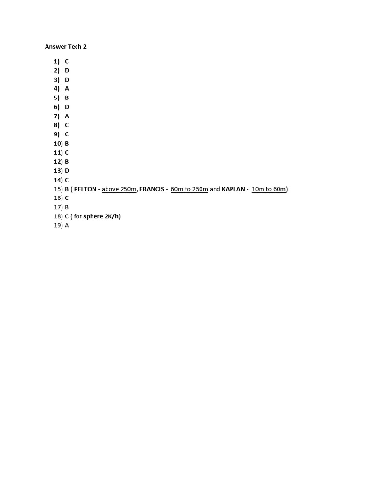 2 Techn Answ | PDF
