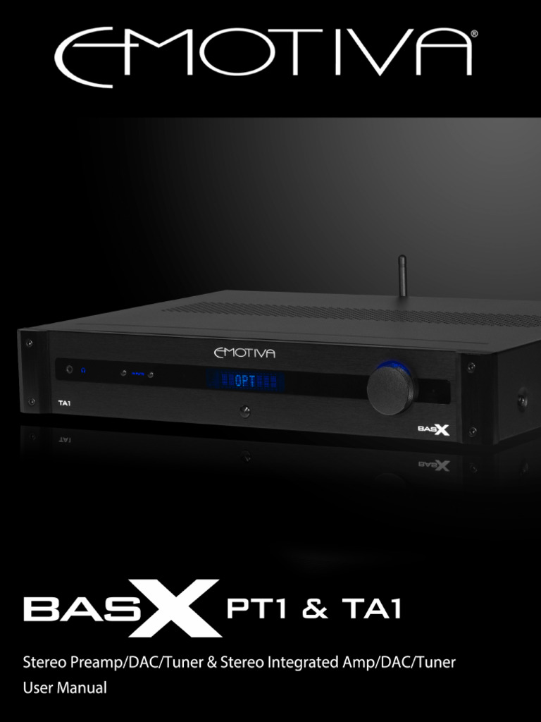Safety Guidelines for BasX PT1 & TA1 | PDF | Amplifier | Computers